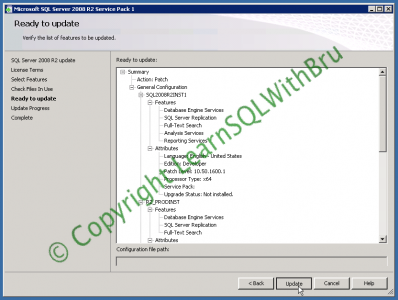 Installing SQL Server 2008 R2 Service Pack 1 | Learn SQL With Bru