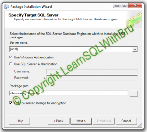 SSIS – Creating a new folder and deploying package in that folder | Learn SQL With Bru